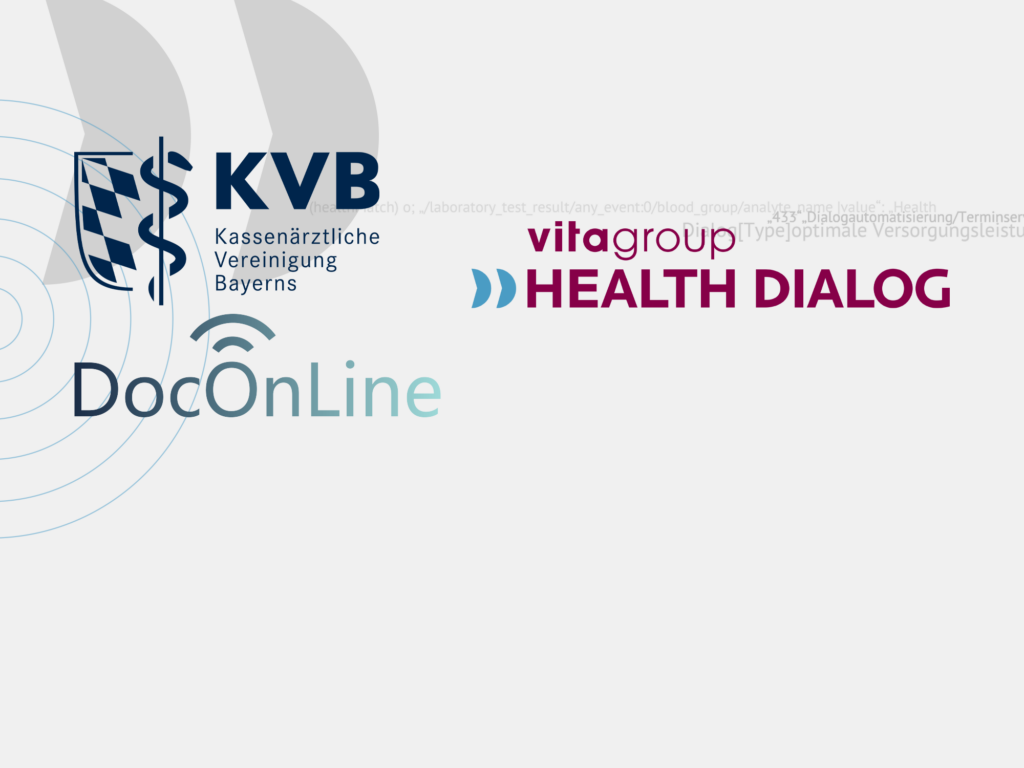 Onlineportal DocOnLine der KVB gestartet - vitagroup Health Dialog